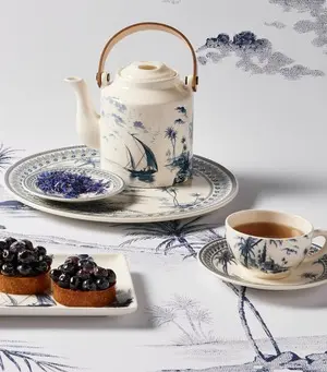 GIEN Ceramic Dépareillé Oblong Serving Platter