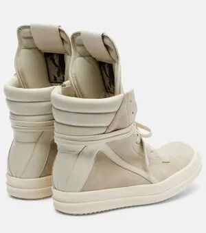 Rick Owens Temple Geobasket High-top Sneakers