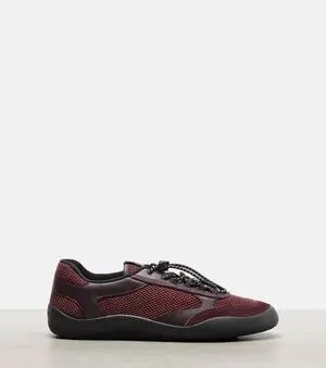 Prada Speedrock Sneakers In Bordeaux - Burgundy