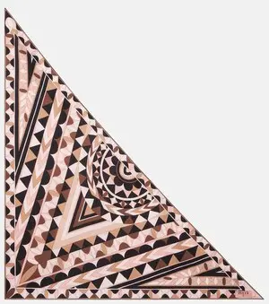 Emilio Pucci Manuba Silk Twill Scarf - Multicoloured