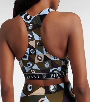 Emilio Pucci Occhi Sports Bra