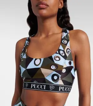 Emilio Pucci Occhi Sports Bra