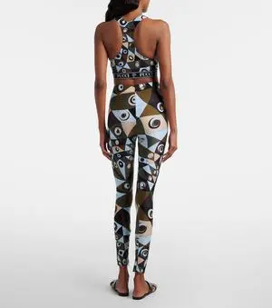 Emilio Pucci Occhi Sports Bra