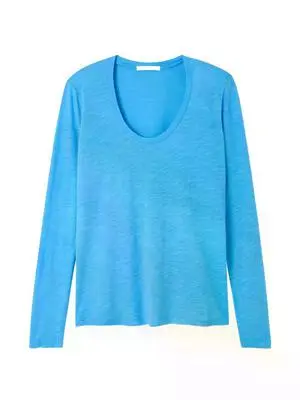 American Vintage Jacksonville Long-sleeve T-shirt - Blue