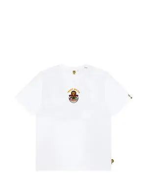 A BATHING APE Baby Milo® Store Graphic Print T-shirt - White