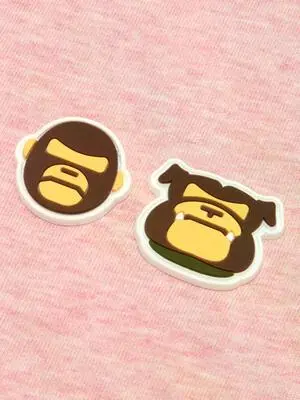 AAPE BY *A BATHING APE Graphic-print T-shirt - Pink