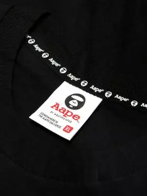 AAPE BY *A BATHING APE Graphic-print T-shirt - Black