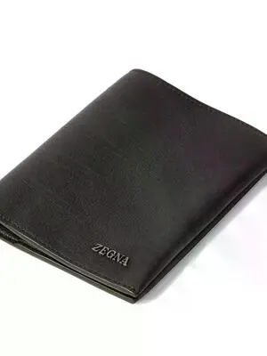 Zegna Leather Passport Case