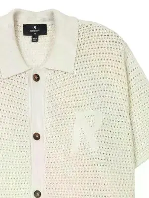 REPRESENT Initial Knitted Short Sleeve Shirt