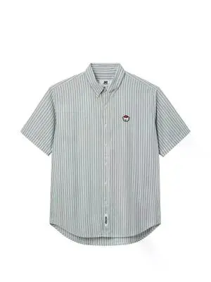 CHOCOOLATE Striped Button Shirt