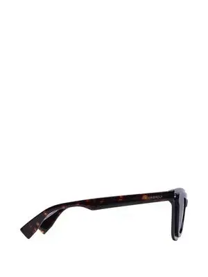Viktor & Rolf Layered Rectangle Frame Sunglasses