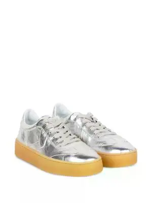 VOILE BLANCHE Leather Lace-up Sneakers