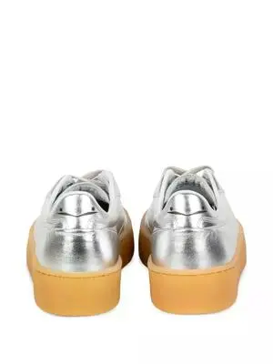 VOILE BLANCHE Leather Lace-up Sneakers