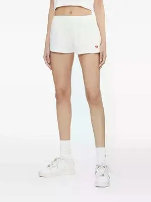 AAPE BY *A BATHING APE Heart Motif Cotton Shorts