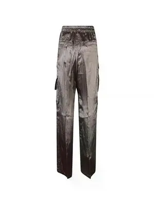 Rick Owens Straight Trousers - Neutrals
