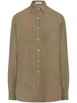 THE ROW Silk Shirt - Neutrals