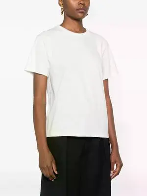 THE ROW Calibi T-shirt In Cotton-silk Blend