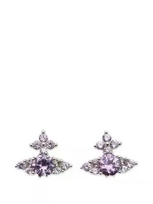 VIVIENNE WESTWOOD Feodorita Stud Earrings - Silver