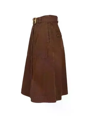 Moncler Midi Buttoned Skirt