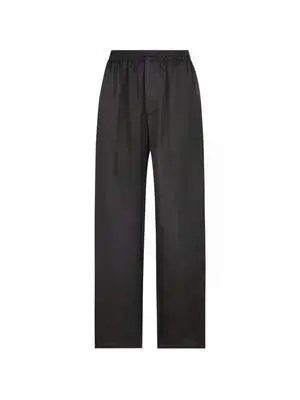 Saint Laurent Elasticated Trousers - Black