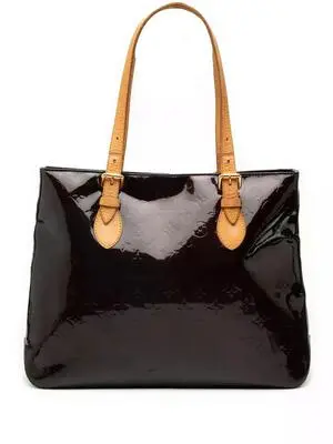 LOUIS VUITTON Monogram Vernis Brentwood Tote Bag - Purple