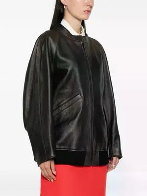 THE ROW Kengia Leather Jacket