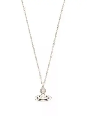 VIVIENNE WESTWOOD Orb Pendant Chain Necklace - Silver