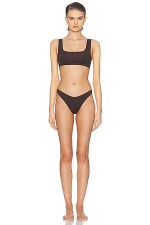 LEFT ON FRIDAY Streamline Bikini Top