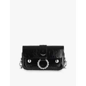 Zadig&Voltaire Kate Leather Wallet Bag - Black