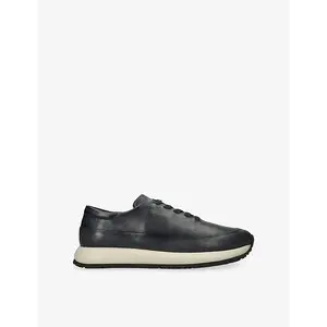 Officine Creative Lace-up Leather Trainers - Grey/dark