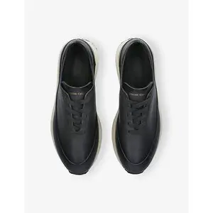 Officine Creative Lace-up Leather Trainers - Grey/dark