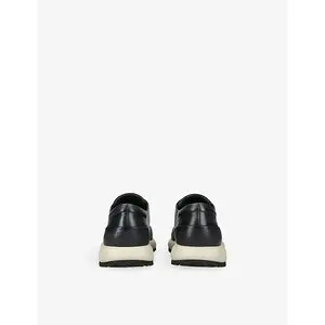 Officine Creative Lace-up Leather Trainers - Grey/dark