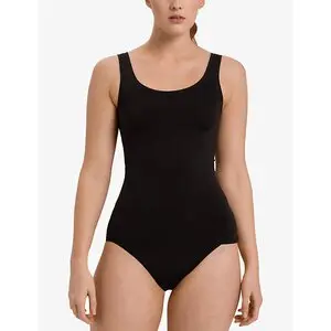 Hanro Touch Feeling' Stretch-woven Vest Top - Black