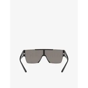 Burberry Be4291 Square-frame Acetate Sunglasses - Black