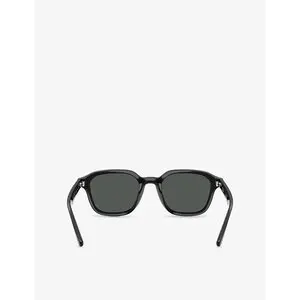 Ray-ban Rb4458d Square Frame Sunglasses - Black