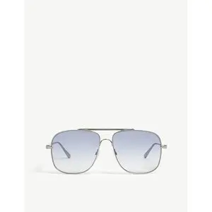 TOM FORD Jude Aviator-frame Sunglasses - Grey