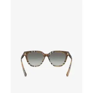 Burberry Round Frame Acetate Sunglasses
