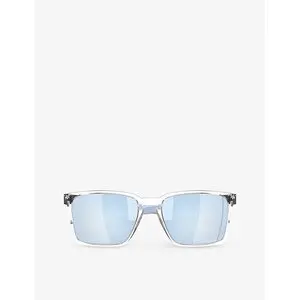 Oakley Exchange Sun Rectangle-frame Acetate Sunglasses - Clear