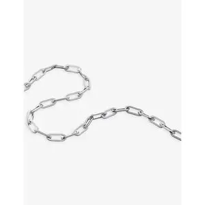 Monica Vinader Mini Paperclip Sterling Chain Bracelet
