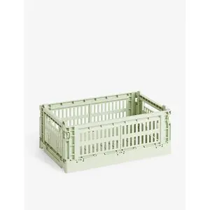 HAY Stackable Small Crate - Mint