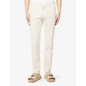 Orlebar Brown Fallon Tailored-fit Stretch-cotton Trousers - Chai