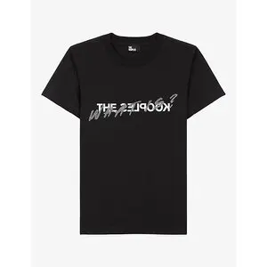 The Kooples Logo-print Cotton T-shirt - Bla01