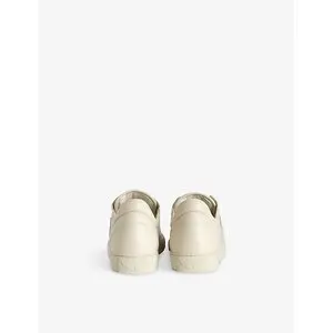 Zadig&Voltaire Leather Low-top Trainers With Wing Embroidery - Flash