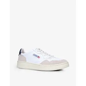 AUTRY Medalist Low-top Leather Trainers - White/navy
