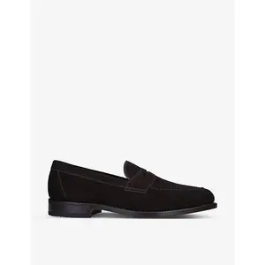 LOAKE Imperial Suede Loafers - Dark Brown