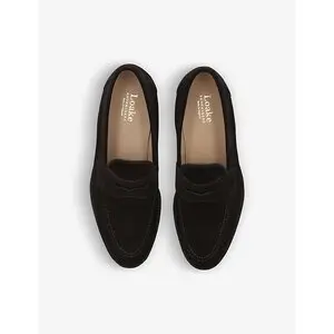 LOAKE Imperial Suede Loafers - Dark Brown