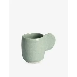 JARS Dashi Crackled Coffee Cup 6.5cm - Celadon