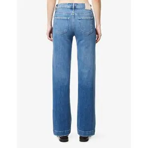 Paige Leenah Wide-leg Denim Jeans
