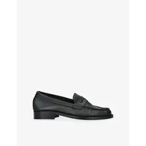 DUKE + DEXTER Ezra Leather Penny Loafers