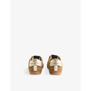 GOLDEN GOOSE True Star Suede Trainers - Brown/oth